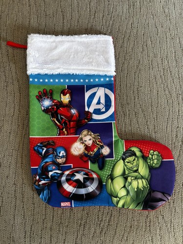 Marvel Superhero’s Christmas Stocking Hulk Captain America Iron man ...