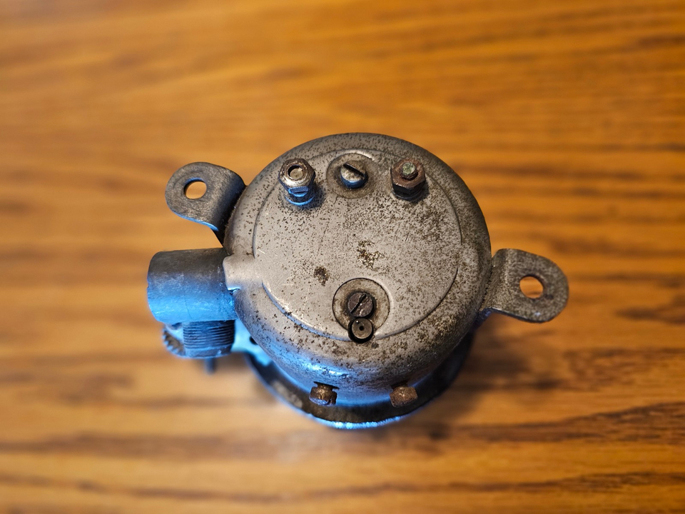 Vintage Van Sicklen Speedometer w/Waltham Clock | eBay