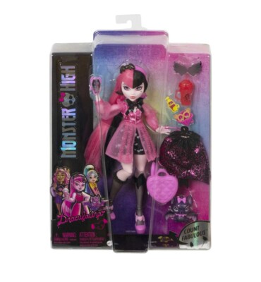 Mattel Monster High G3 Draculaura Doll Play Set w/Pet Count Fabulous ...