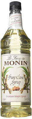 Monin Simple Syrup, Pure Cane, 33.8-Ounce Plastic Bottles | eBay