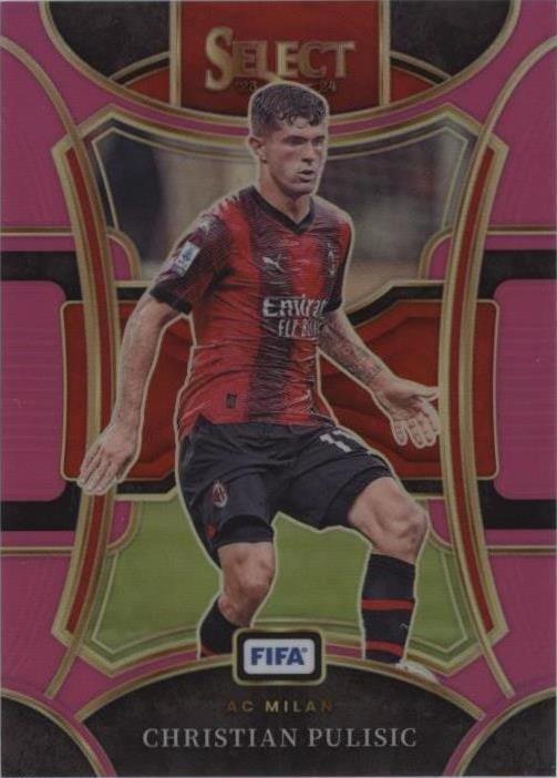 2023-24 Panini Select FIFA - Mezzanine Christian Pulisic #133 Pink ...