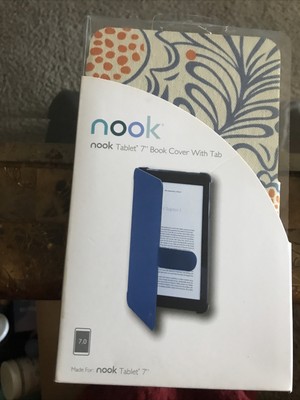 tablet book cover with tab Nook 7” | eBay