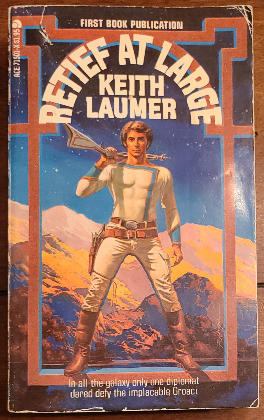 RETIEF AT LARGE by Keith Laumer (Paperback 1978) Retief book 9 ...