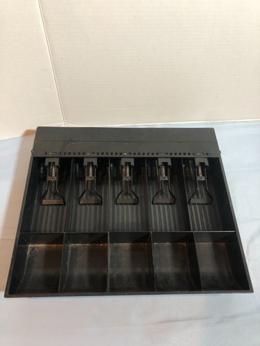 Black Plastic Cash Register Drawer Money Till Bill Holder #UPST | eBay