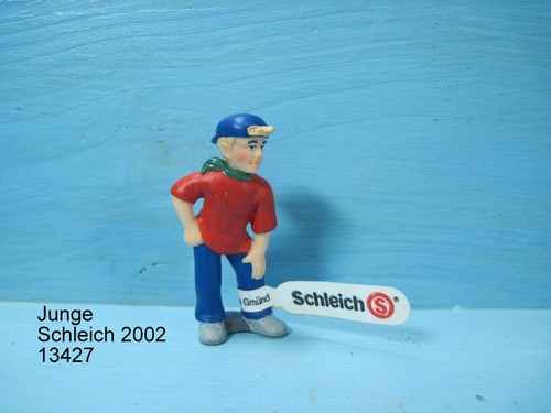 Schleich Junge 13427 2002 Mit Fahne | eBay.de