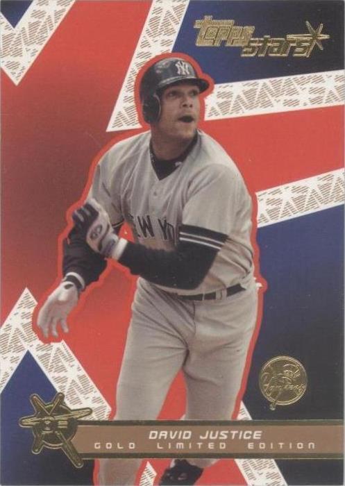 2001 Topps Stars - David Justice #127 Gold /499 for sale online | eBay