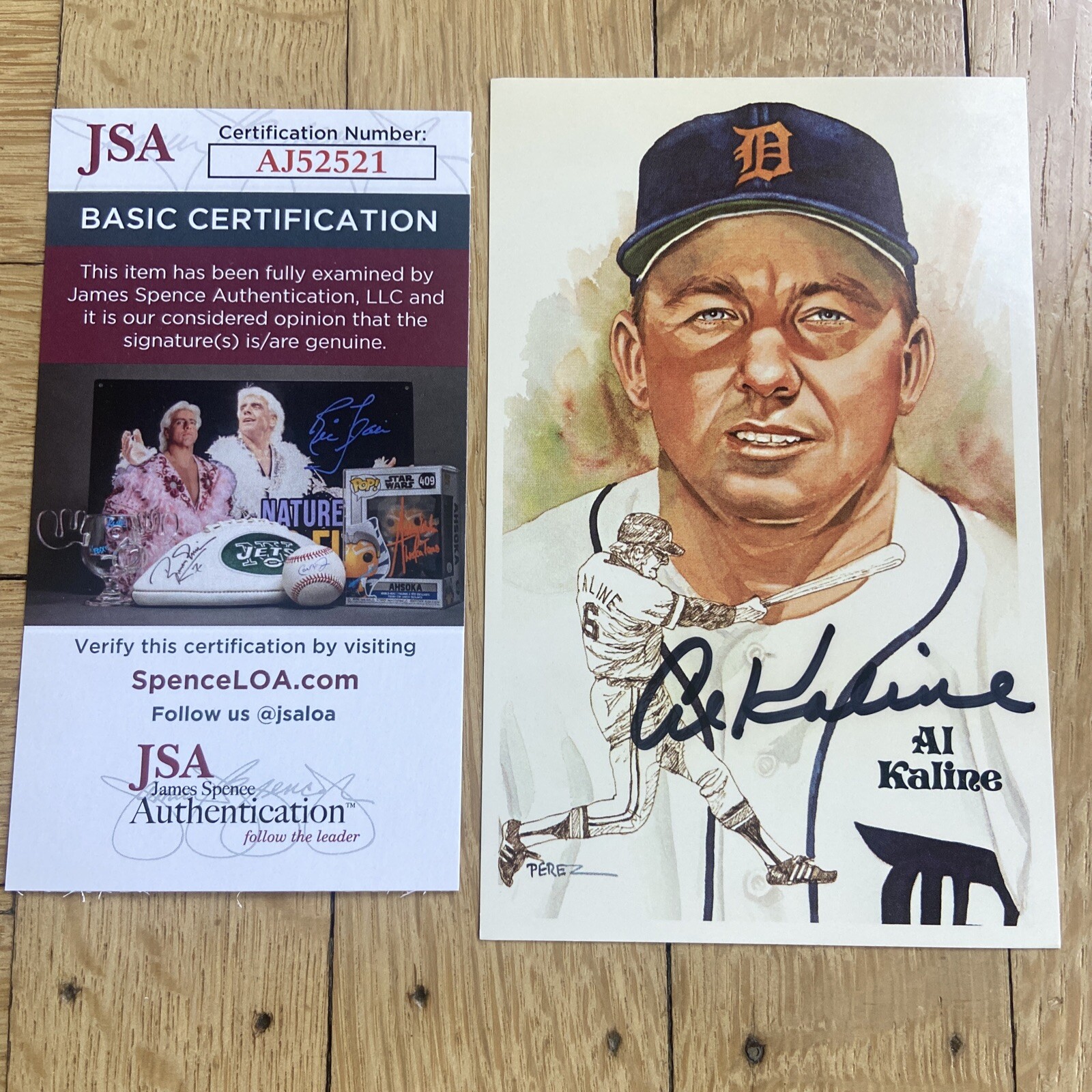 Al Kaline Autographed Memorabilia | Signed Photo, Jersey, Collectibles ...