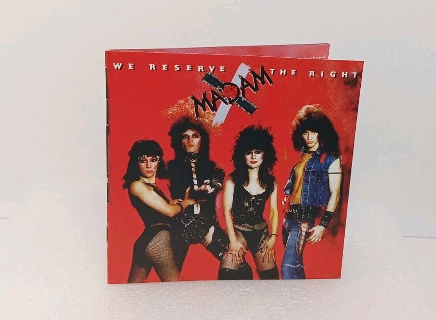 Madam X – We Reserve The Right CD (2006) Majestic Rock, Roxy Petrucci ...