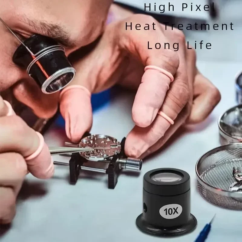 5x 10x 15x 20x 4Pcs Jewellers Magnifying Eye Loupe Loop Set Watch ...