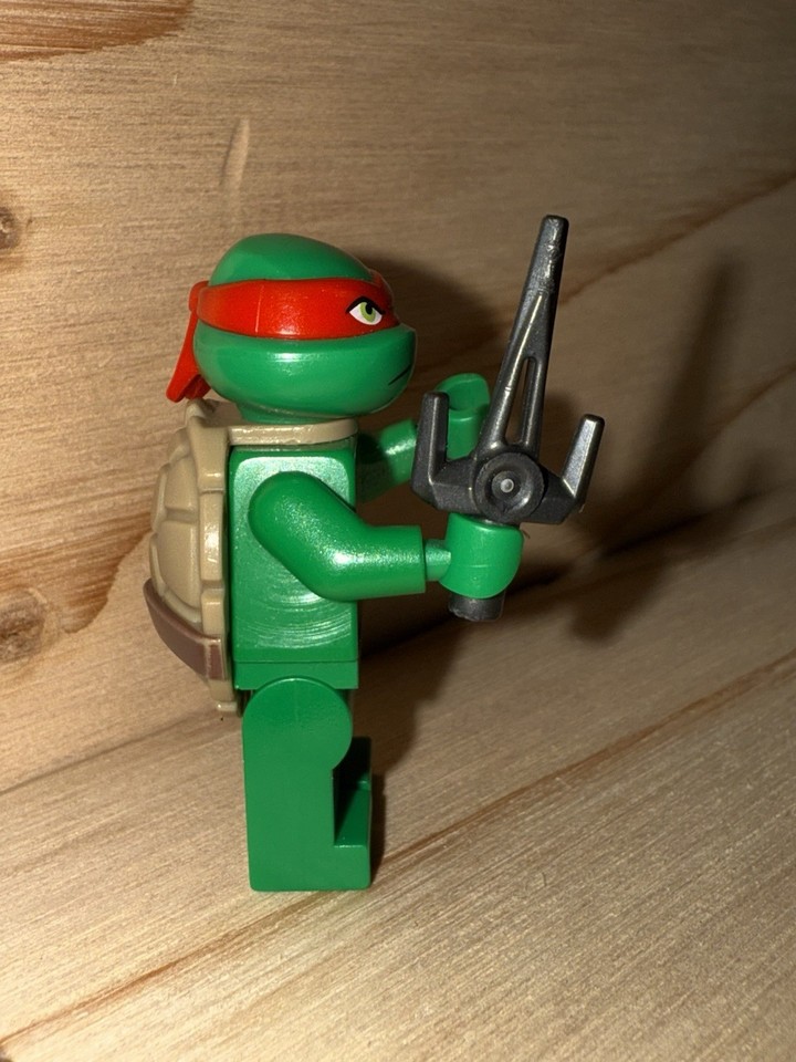 Lego Teenage Mutant Ninja Turtles Armored Raphael Minifigure | eBay