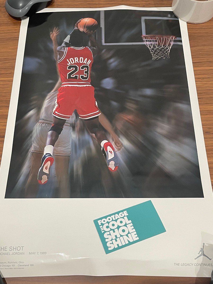Michael Jordan Poster Last Shot