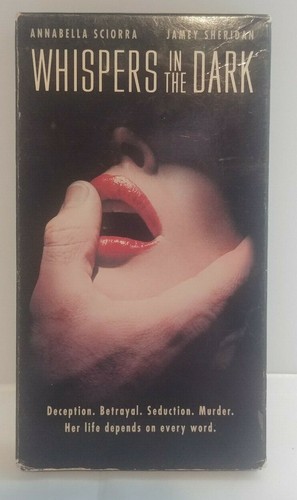Whispers in the Dark-VHS-92-Annabella Sciorra/Jamey Sheridan-Paramount ...
