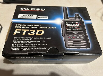 Yaesu FT3DR Dual Band Digital Transceiver C4FM/FM 144/430MHz ...
