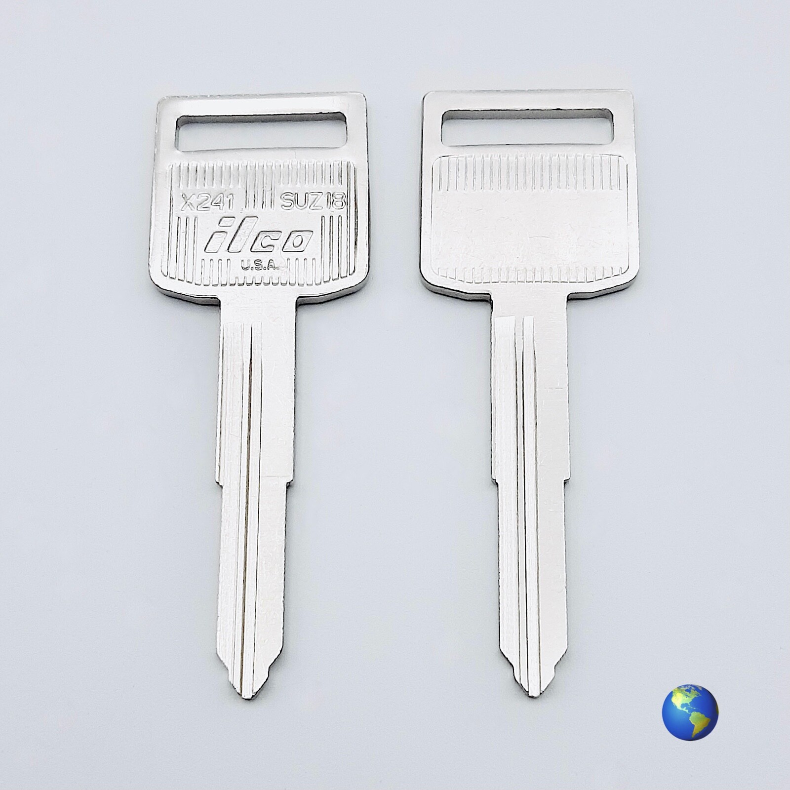 SUZ18 Key Blanks for Various Models by Kawasaki and Suzuki (2 Keys) | eBay