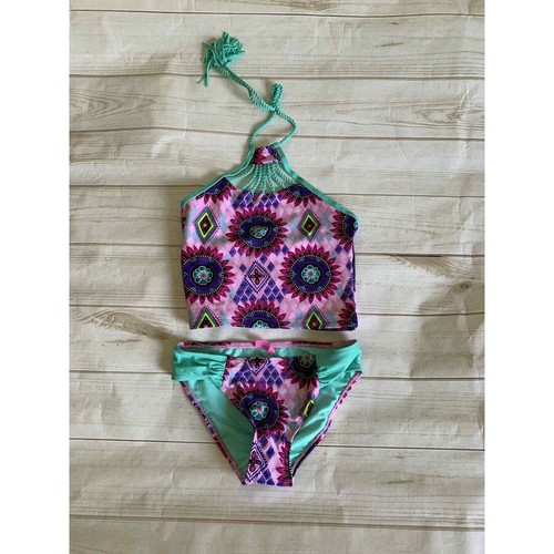 YMI Girls Two Piece Swimwear Size 7/8 Multicolored Tankini New | eBay