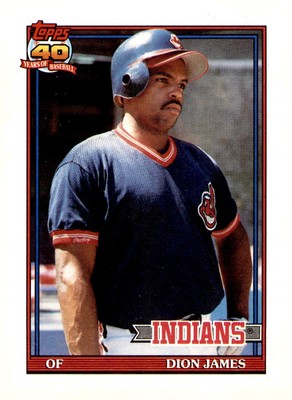 1991 Topps #117 Dion James Excellent | eBay