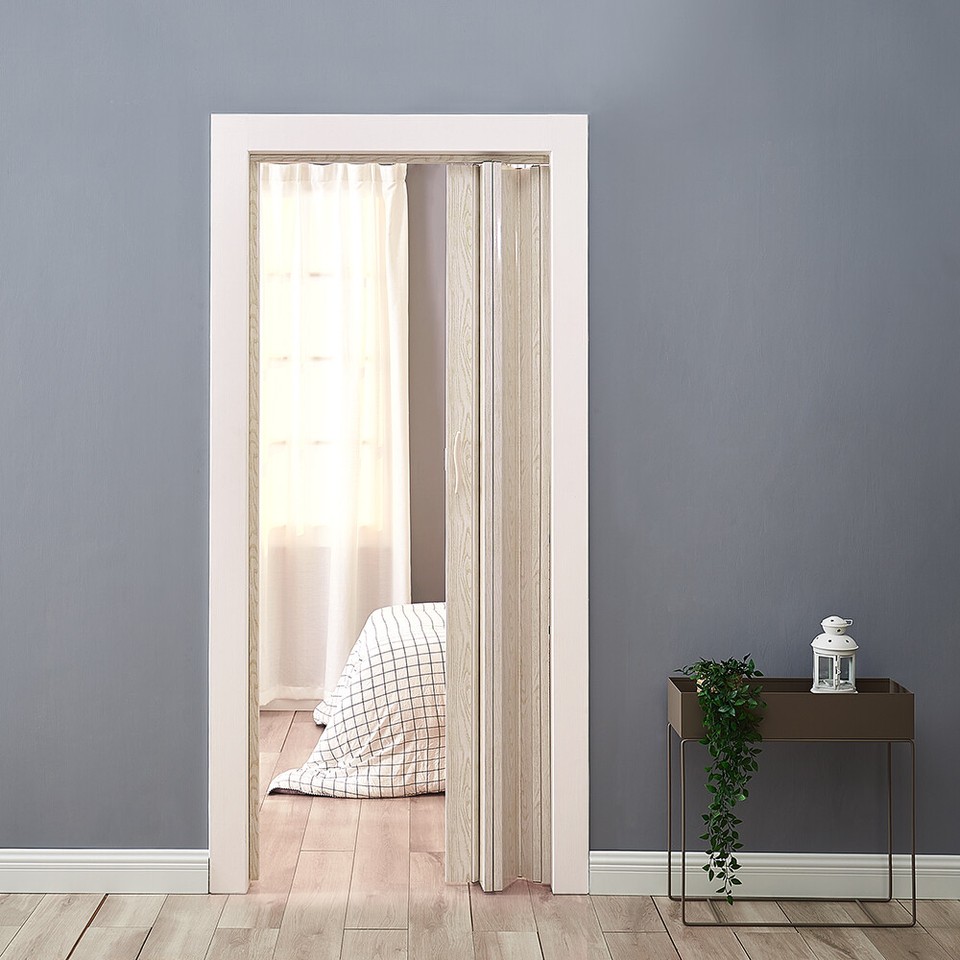 Folding Door Concertina Accordion Plastic Sliding Door Living Room ...