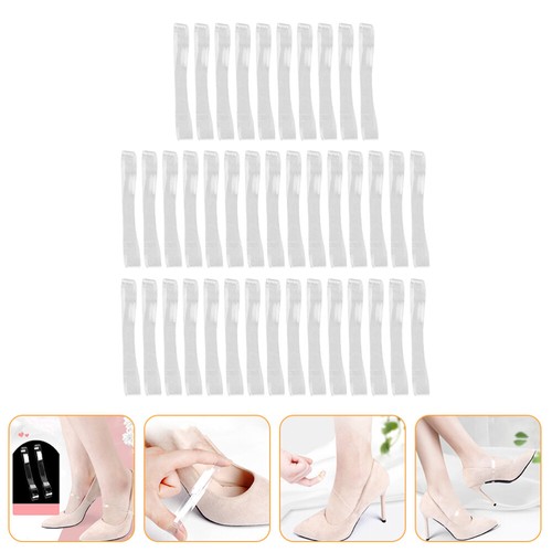 20 Pairs Clear Invisible Shoe Strap Transparent Anti Drop High Heels ...