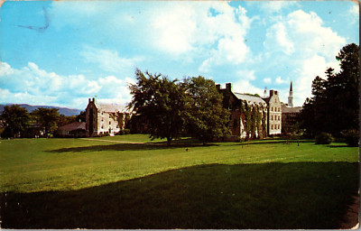 FOREST HALL Chapel Spire Middlebury College Vermont Postcard VT Koppel ...