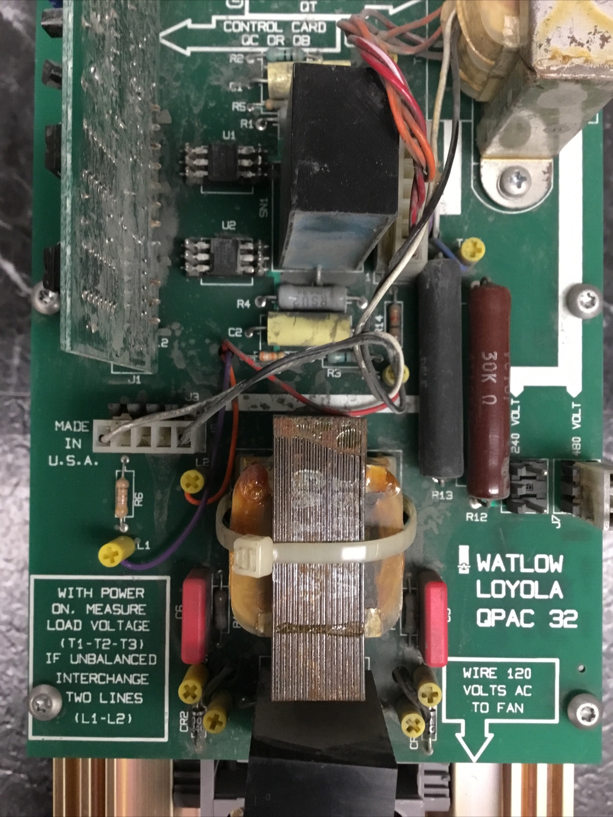 Watlow Q32/480/62 01-752 480V 75A 3 Phase QPAC 32 Scr Solid State ...