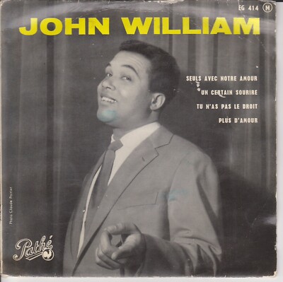 JOHN WILLIAM BO FILM YOUNG LANG SEULS AVEC NOTRE AMOUR 7"EP PORT A PRIX ...