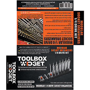 Toolbox Widget TBW-SO14 Modular 1/4 DR Socket Organizers | eBay
