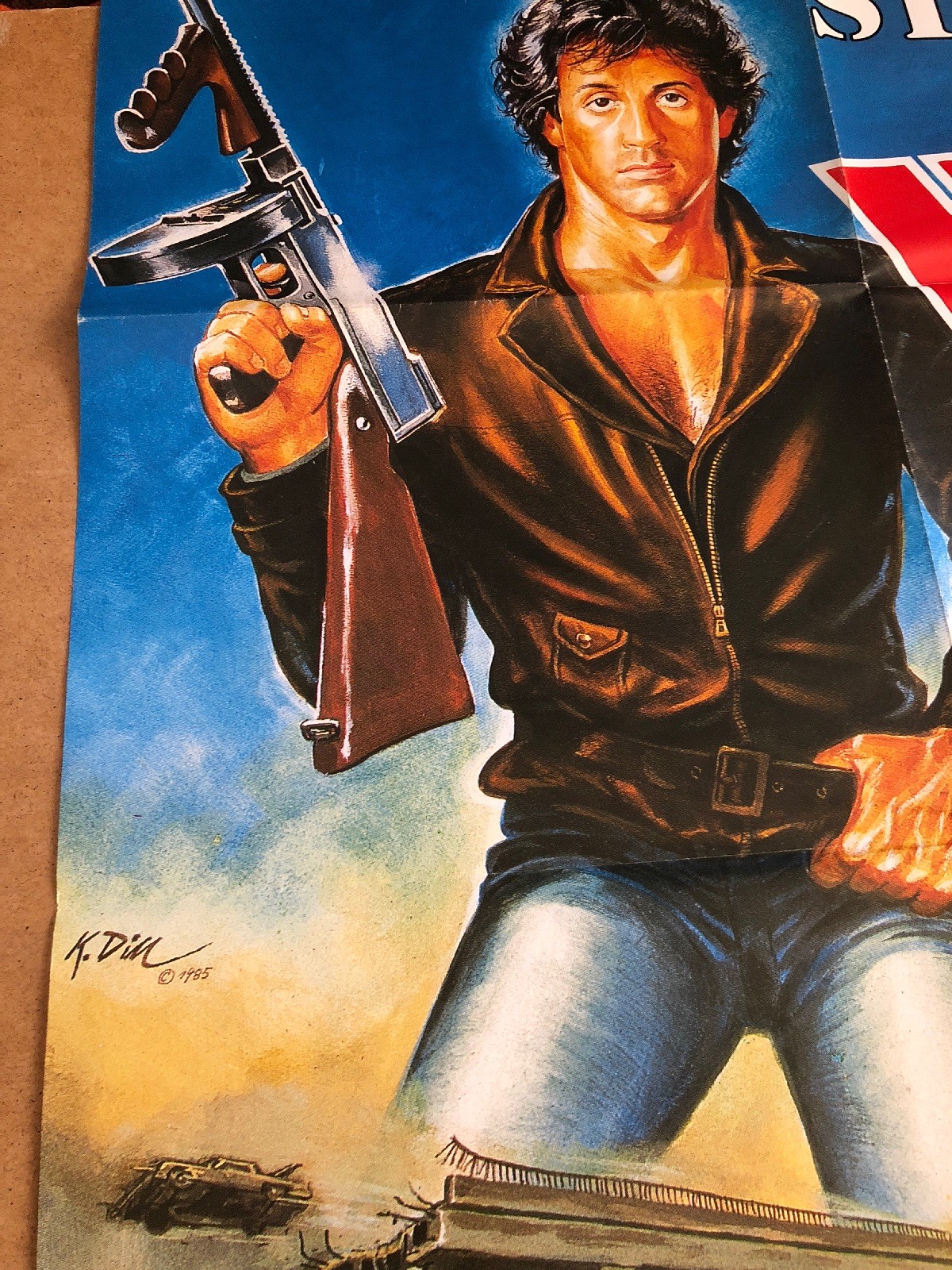 Death Race 2000-Original German Quad Poster - 33” x 46 1/2” Stallone ...