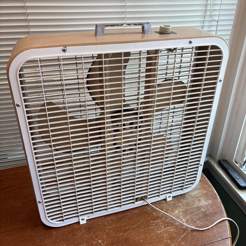 Vintage Kmart 20” Inch Box Fan / 3 Speed / Tested works great | eBay