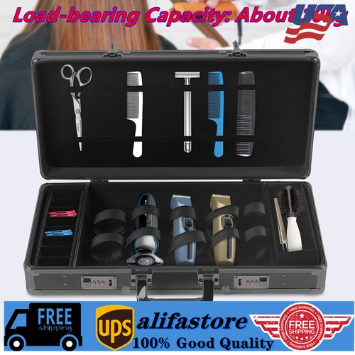 Barber Stylist Suitcase Carrying Case Box For Clippers Trimmers ...