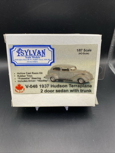 Sylvan Scale Models #V-048 1937 Hudson Terraplane 2 Door W/ Trunk Kit ...