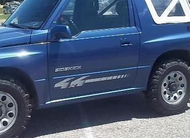 SUZUKI SIDEKICK JX 4x4 Decals Sticker Graphic | eBay
