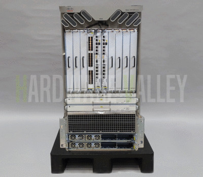 ASR-9010-AC-V2 + 2x FAN + 4x PWR + 2x PEM + 2x A9K-RSP440-TR + A9K ...