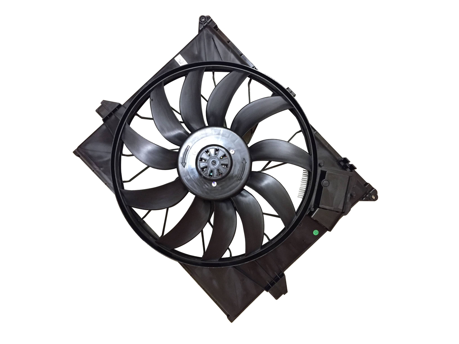 Radiator Cooling Fan Assembly Fits Mercedes-Benz R320 R350 ML350 ML450 ...