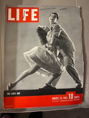 Vintage August 23, 1943 LIFE Magazine - THE LINDY HOP | eBay