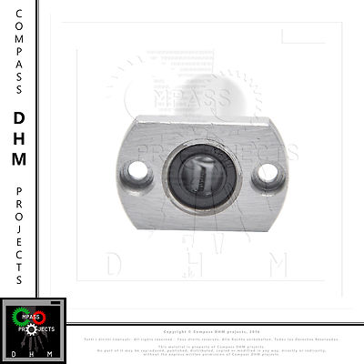 Long Oval Flange Linear Bearing Sleeve LMH8LUU Linear Motion 3D CNC ...