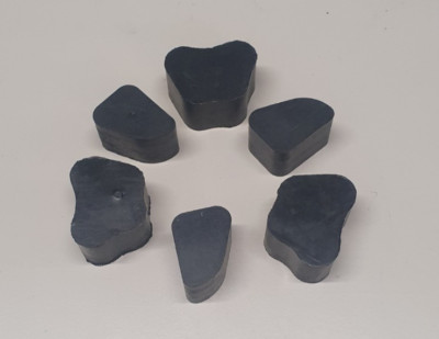 TRIUMPH BSA CLUTCH CUSH DRIVE RUBBER SET 57-1722/3 500 650 750 3 SPRING ...