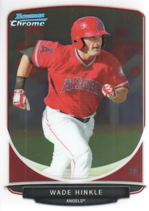 Wade Hinkle Bowman Chrome 2013 #BCP181 Los Angeles Angels | eBay