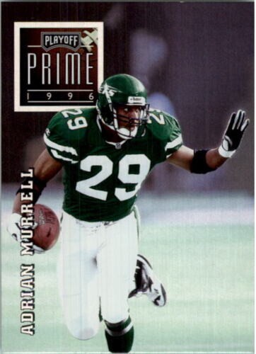1996 Playoff Prime Football Card #106 Adrian Murrell New York Jets | eBay
