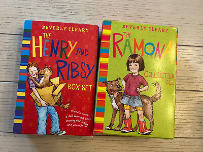 EUC Beverly Cleary Box Sets (2 sets) Ramona Collection Vol.1 & Henry ...