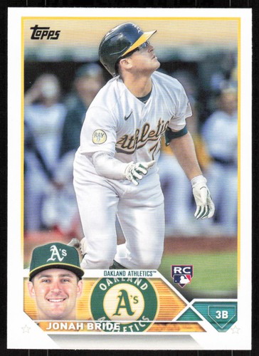 2023 Topps #95 Jonah Bride - FREE SHIPPING | eBay
