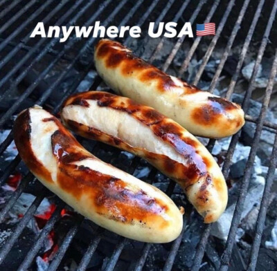 Zweigle's Natural Casing Pop Open Hot Dogs 4 lbs Red & 4 lbs White ...