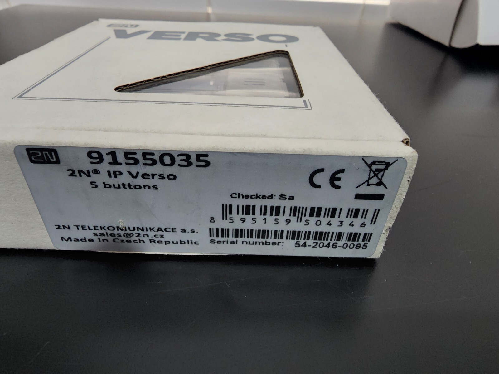 Axis Ip Verso Module With 5 Mechanical Quick Dial Buttons White Leds | eBay