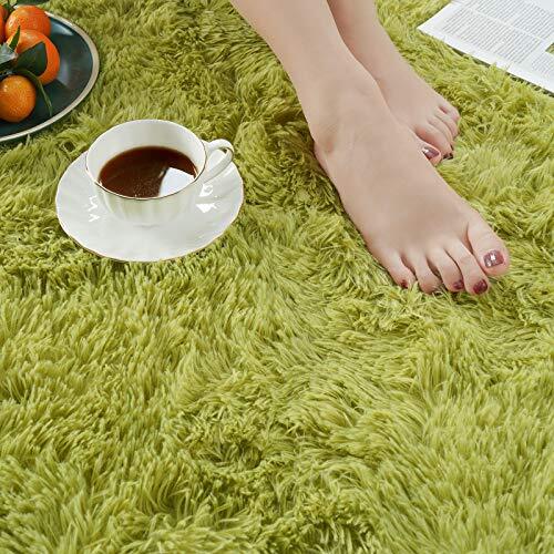 Fluffy Shaggy Area Rugs for Bedroom Living Room Ultra Soft Carpets, 3x5 ...