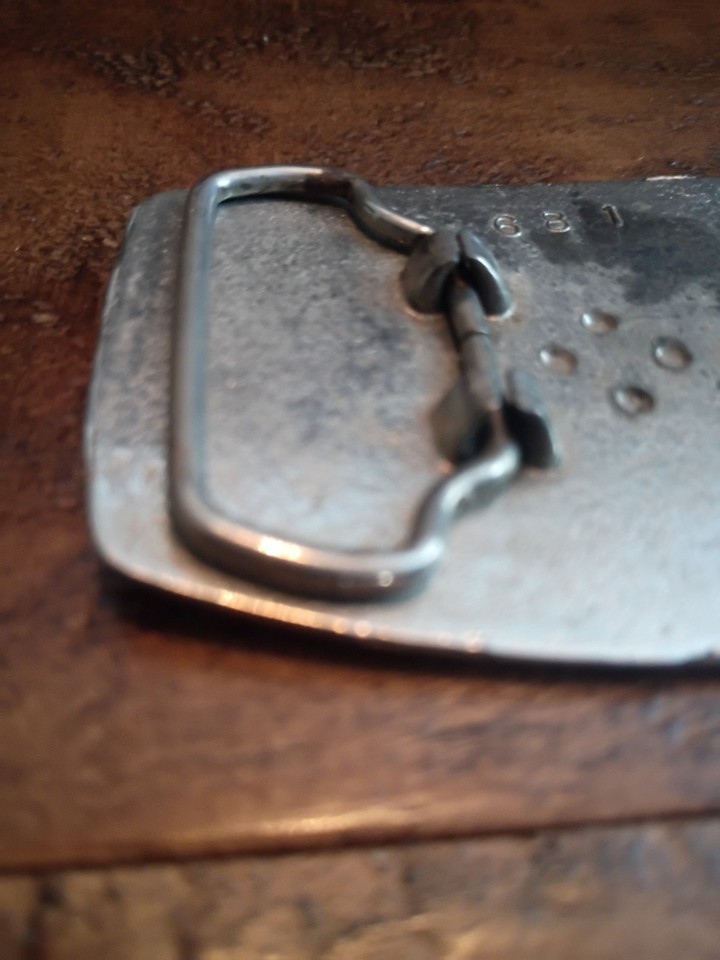 vintage U.S. MAIL belt buckle post office eagle USPS metal enamel ...