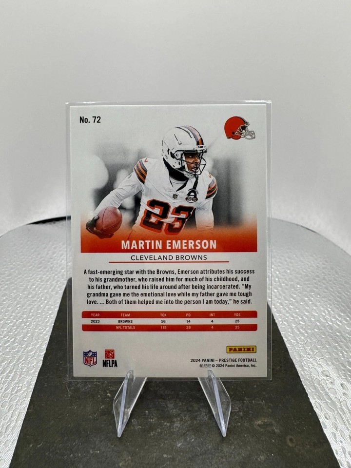 Prestige 2024 - Martin Emerson - Blue Xtra Points - #d 484 of 599 | eBay