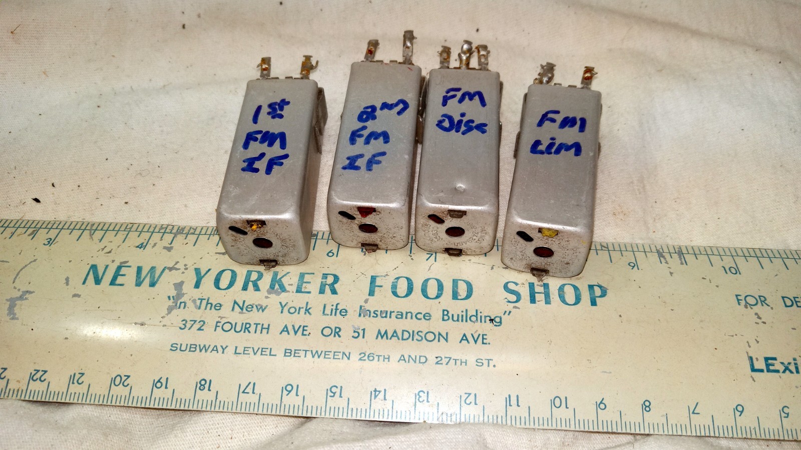 4 Merit IF, Limiter, Discriminator Transformers for FM Tube Radio | eBay