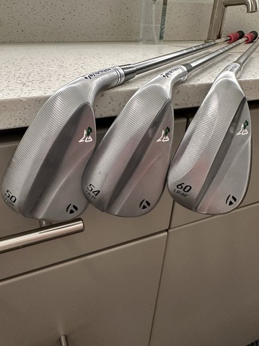 Taylormade Mg4 Wedge Set 50 54 60 Dynamic Gold Tour Issue S400 Black ...