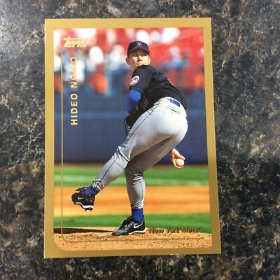 1999 Topps #302 Hideo Nomo New York Mets | eBay