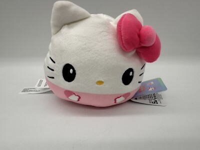 TeeTurtle Sanrio Hello Kitty 50th Anniversary Reversible 4" Plush Pink ...