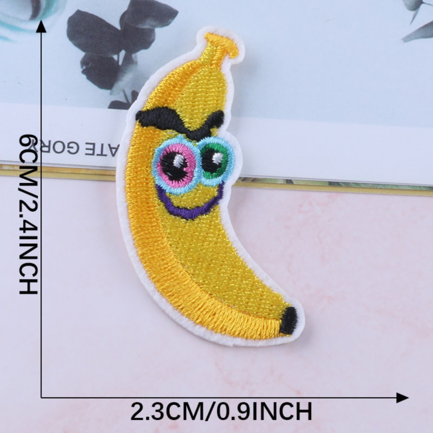cartoon fruit banana Embroidered Applique Iron-on Patch 3677 | eBay